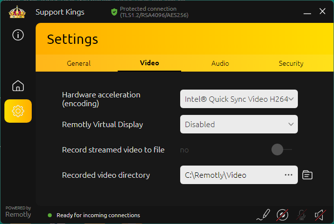 The most secure remote access tool for system administrators